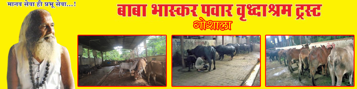 Goshala - Baba Bhaskar Pawar Vrudhashram Trust